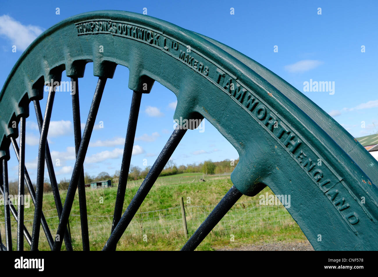 Ripley Derbyshire England.Winding Wheel Stock Photo - Alamy