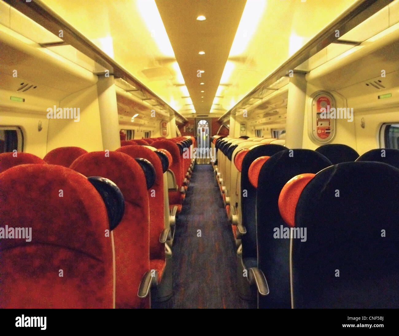 Pendolino interior hi-res stock photography and images - Alamy