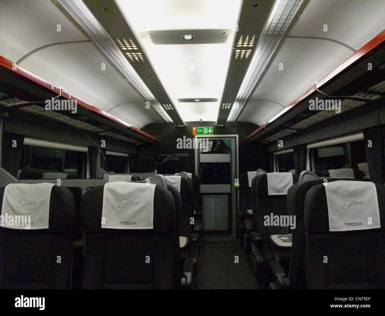 The extensively refurbished First Class interior of Mark IIIA RFM No ...