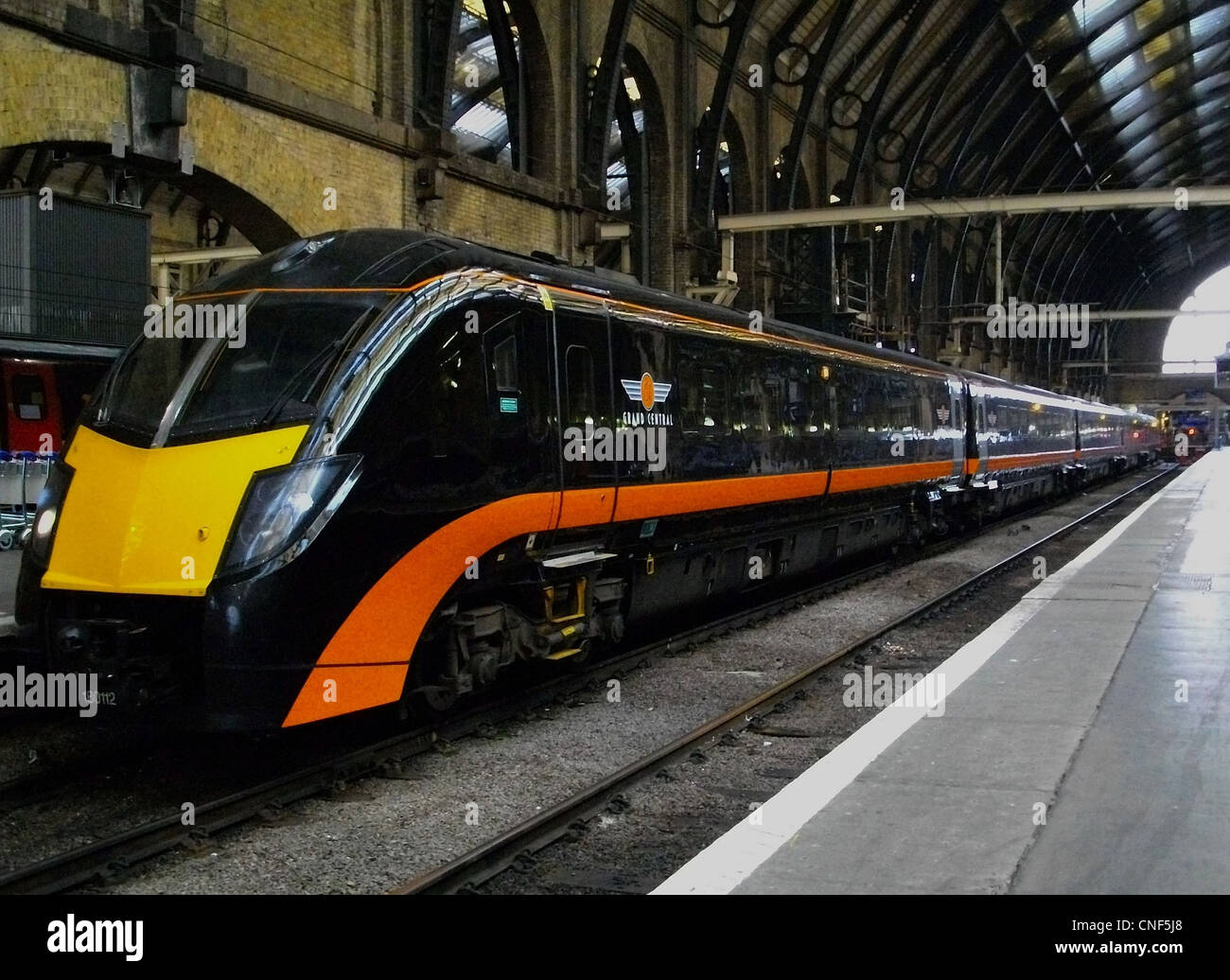 No trains kings cross hi-res stock photography and images - Alamy