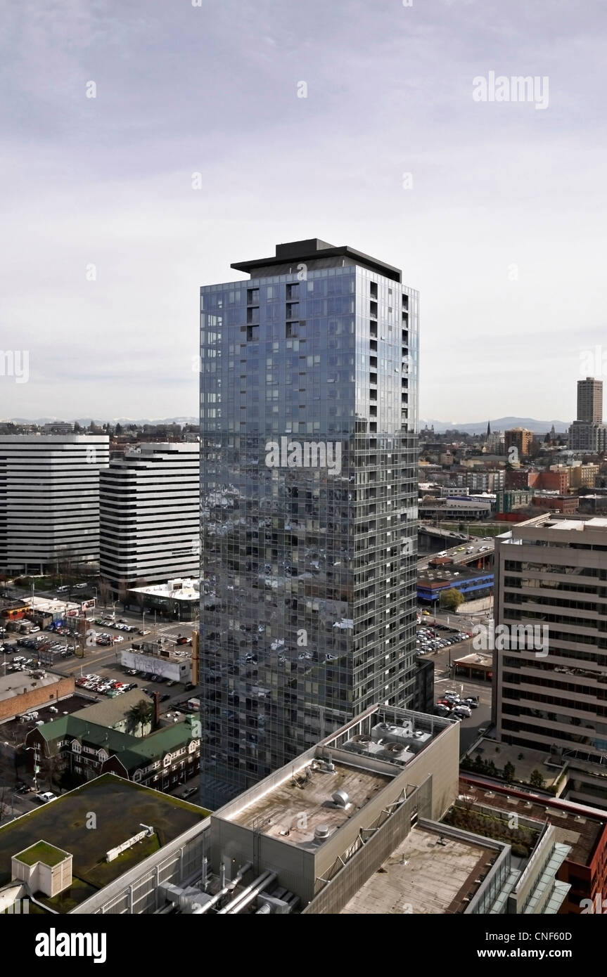 Office tower in downtown Seattle,Washington,WA, USA Stock Photo - Alamy