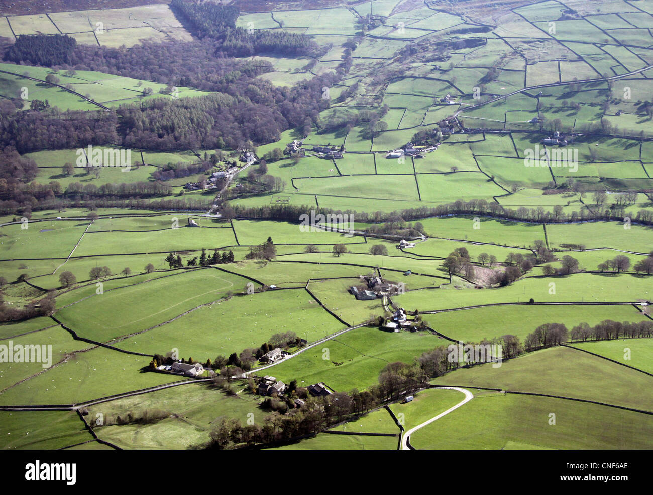 An aerial view of farmers fields High Resolution Stock Photography and ...
