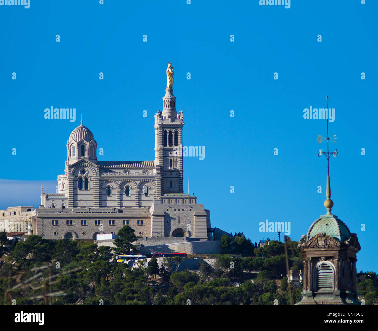 Notre Dame de la Garde, Marseille Stock Photo - Alamy