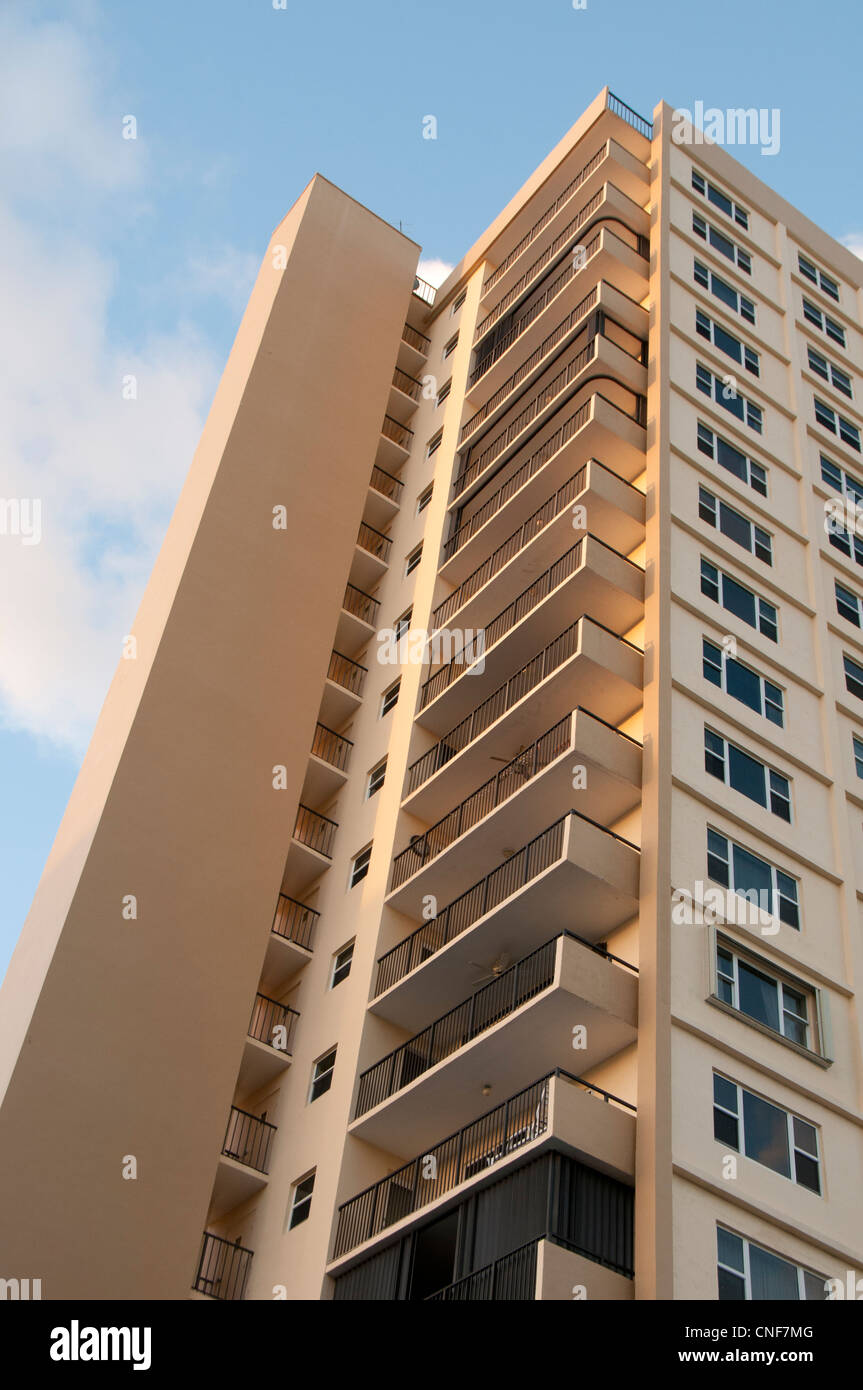 High rise condo building Stock Photo - Alamy