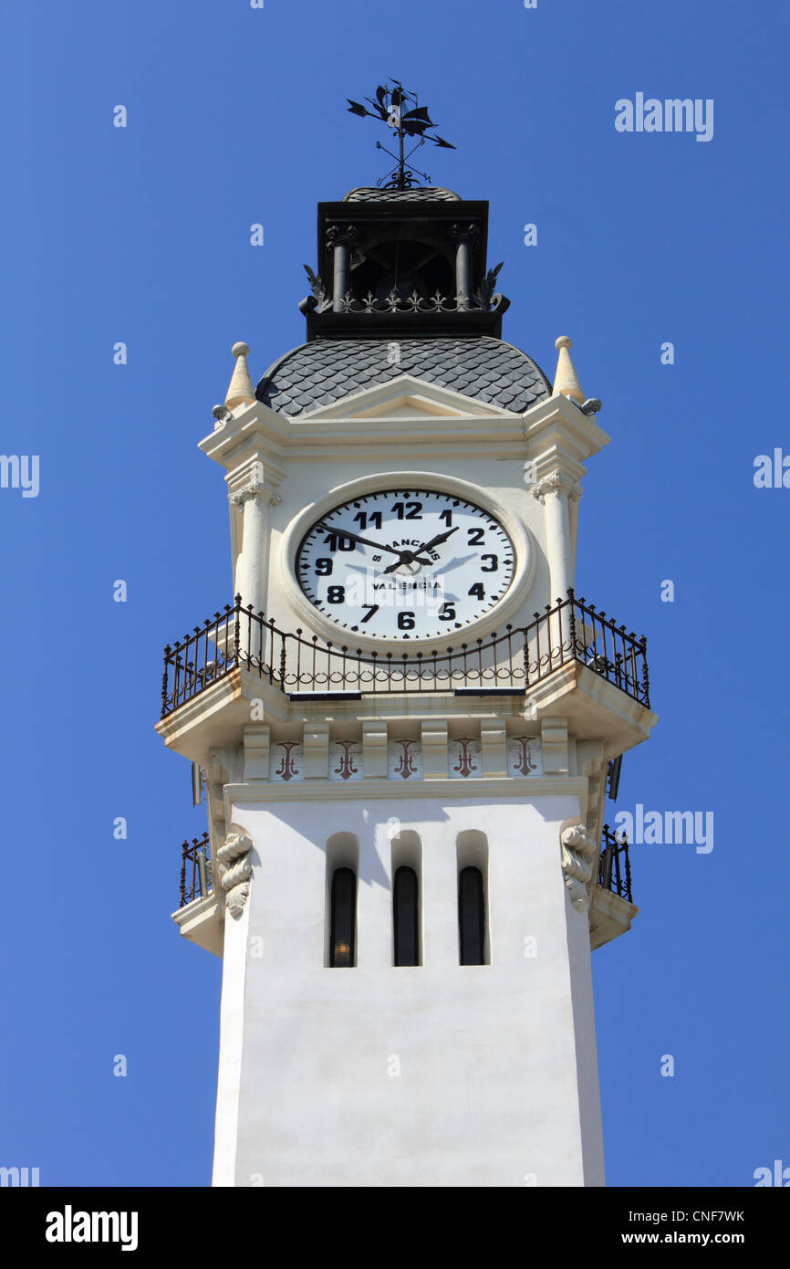 The Port of Valencia Spain Stock Photo - Alamy