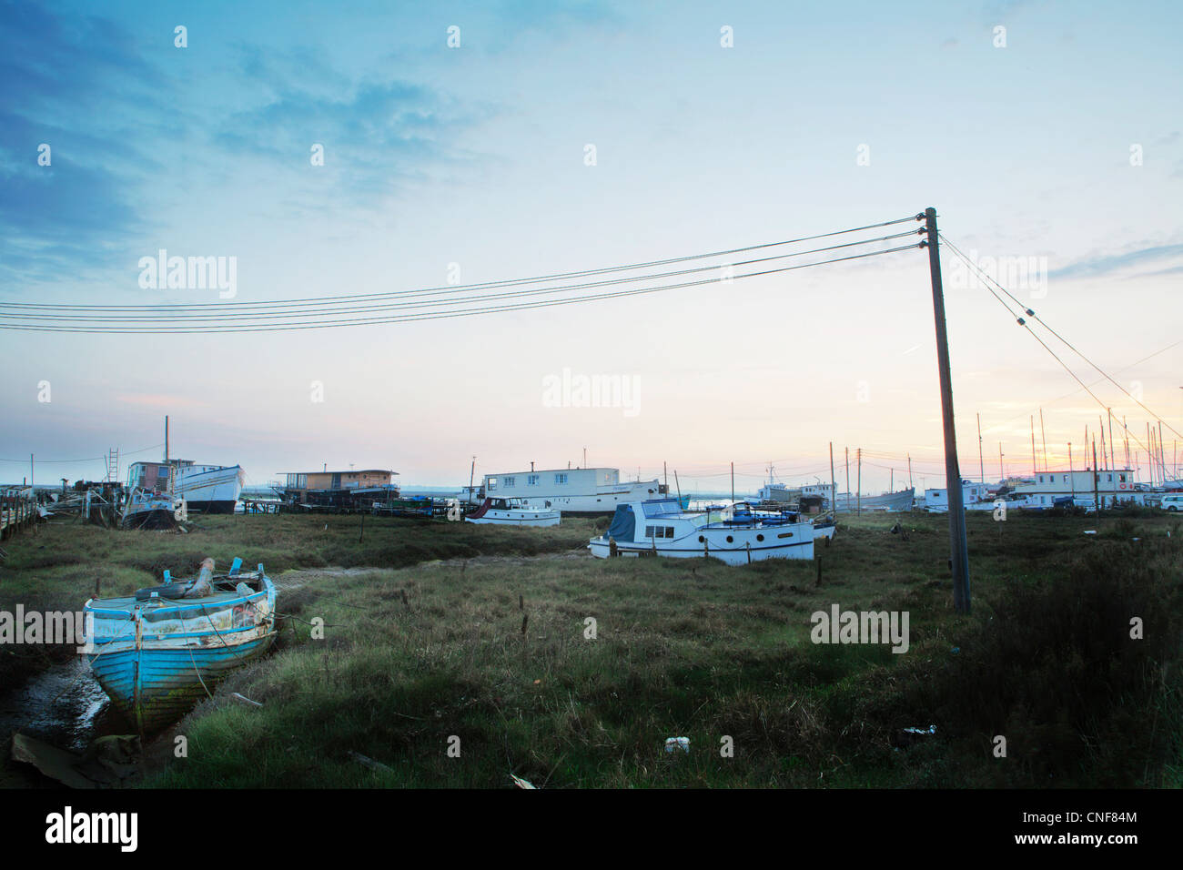 Mersea beach sunset hi-res stock photography and images - Alamy