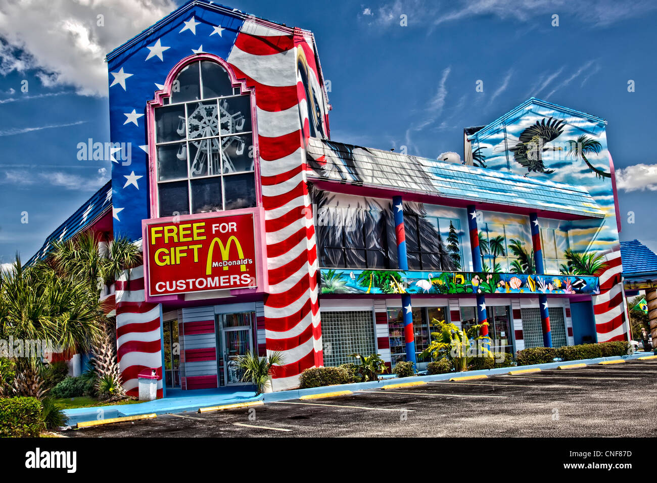 Creative;attractive;colorful store front buildings in Orlando;Kissimmee ...