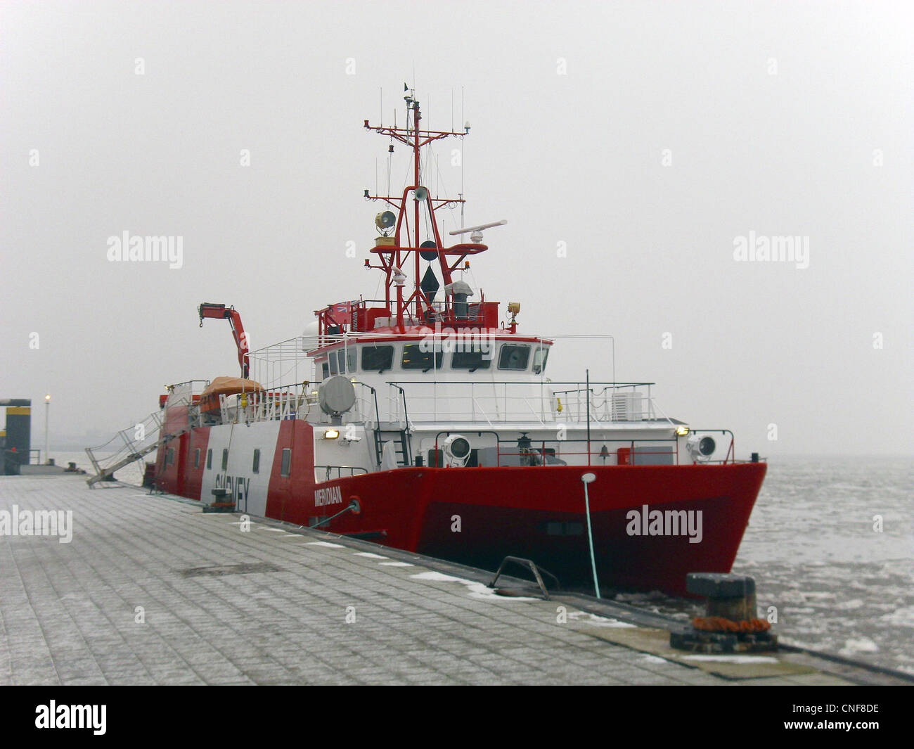 The Meridian is a survey vessel based in Bremerhaven, Germany, used for ...
