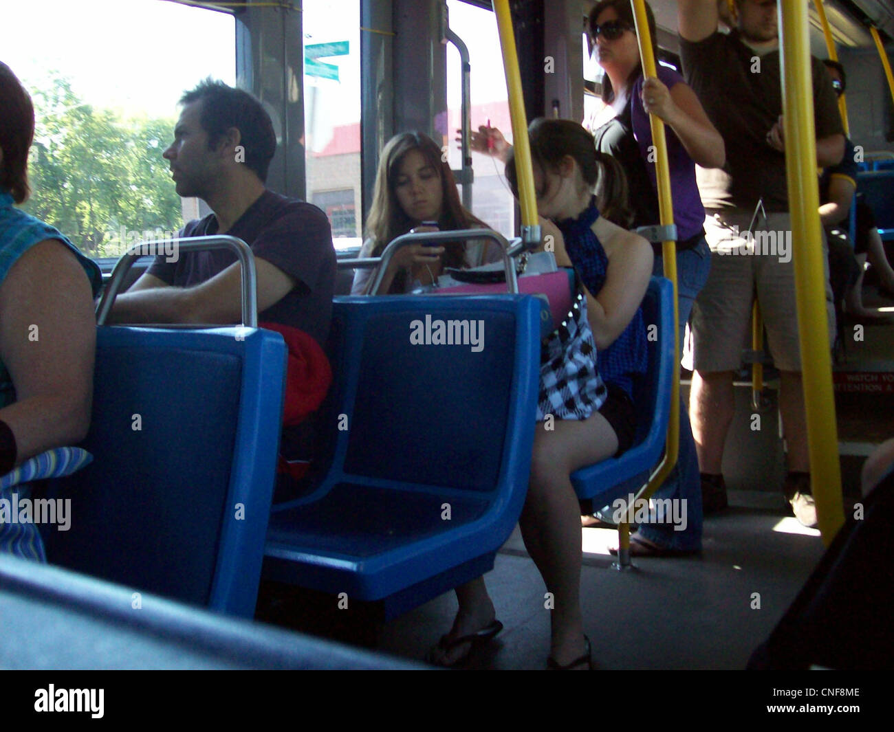 Passengers get on the bus hi-res stock photography and images - Alamy