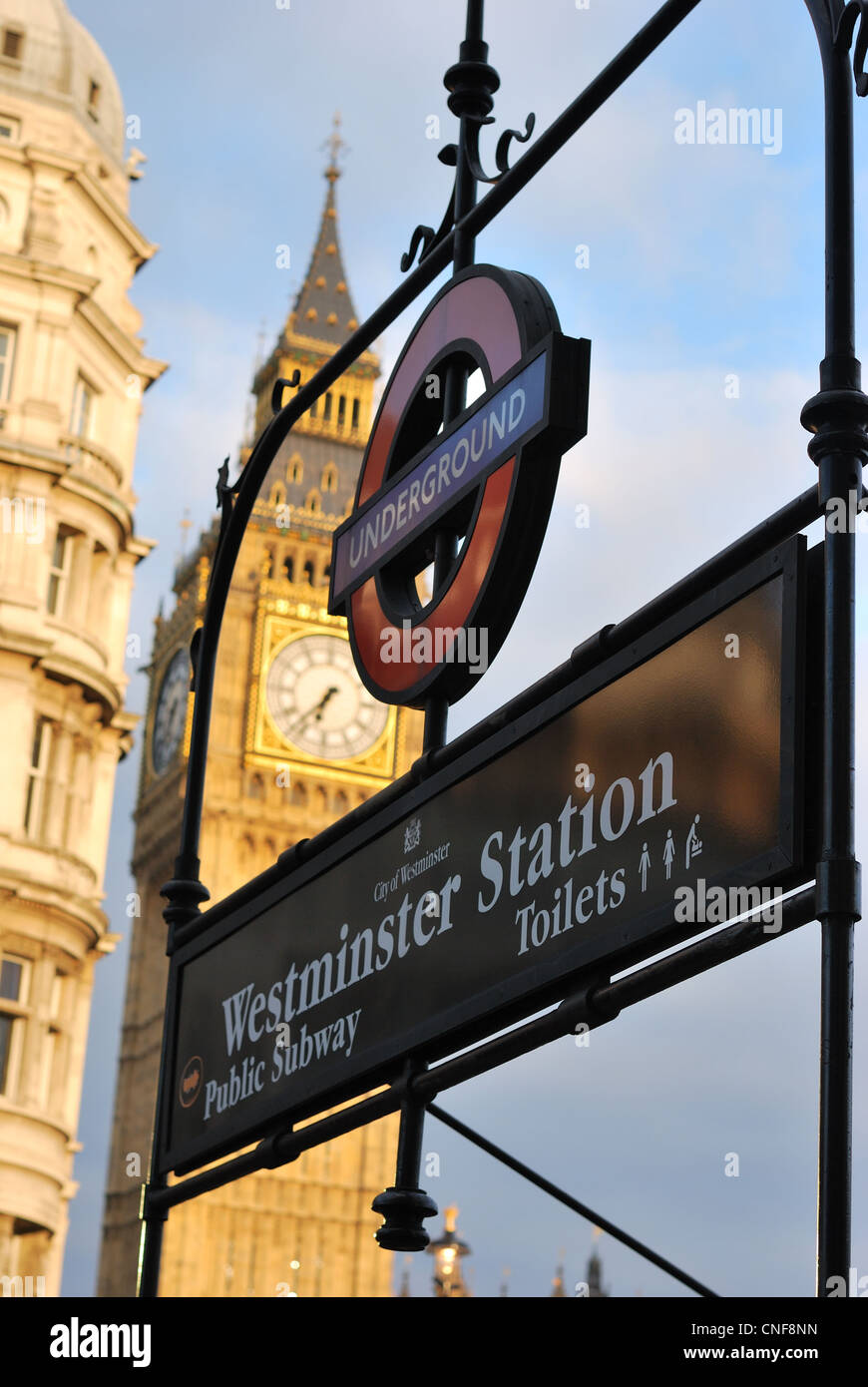 Westminster Underground Station Stock Photo - Alamy