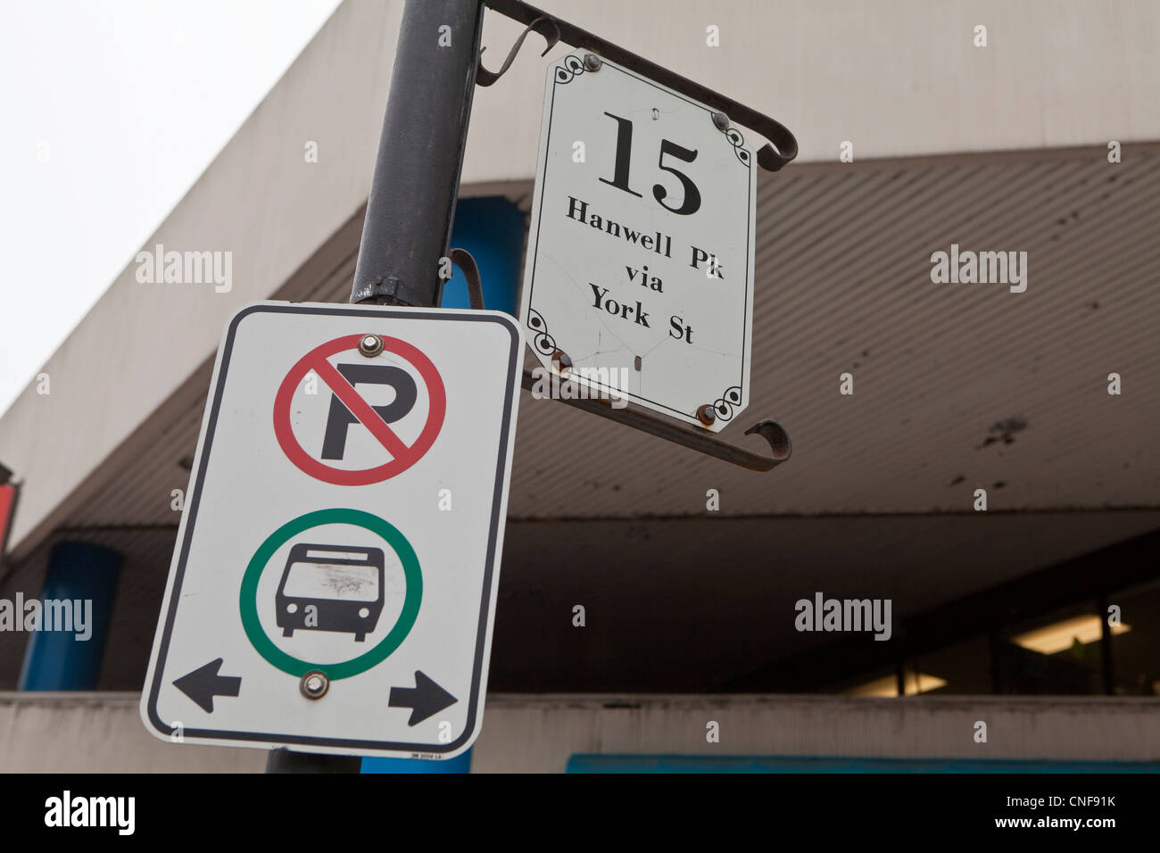 Fredericton Transit bus stop is pictured in front of Kings place mall ...