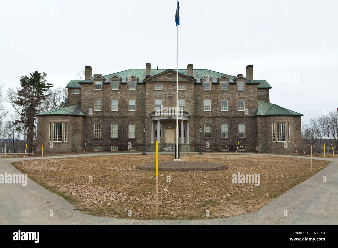 New Brunswick Government House (Residence du Gouverneur) is pictured in ...