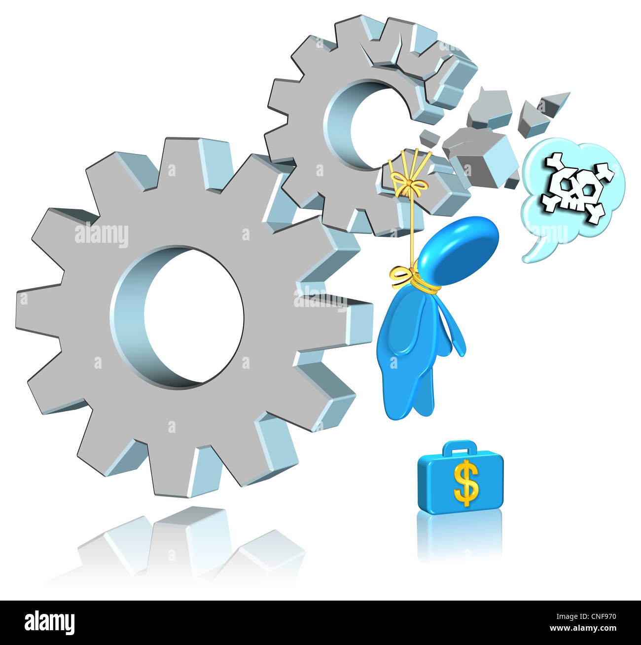 Failure death Cut Out Stock Images & Pictures - Alamy