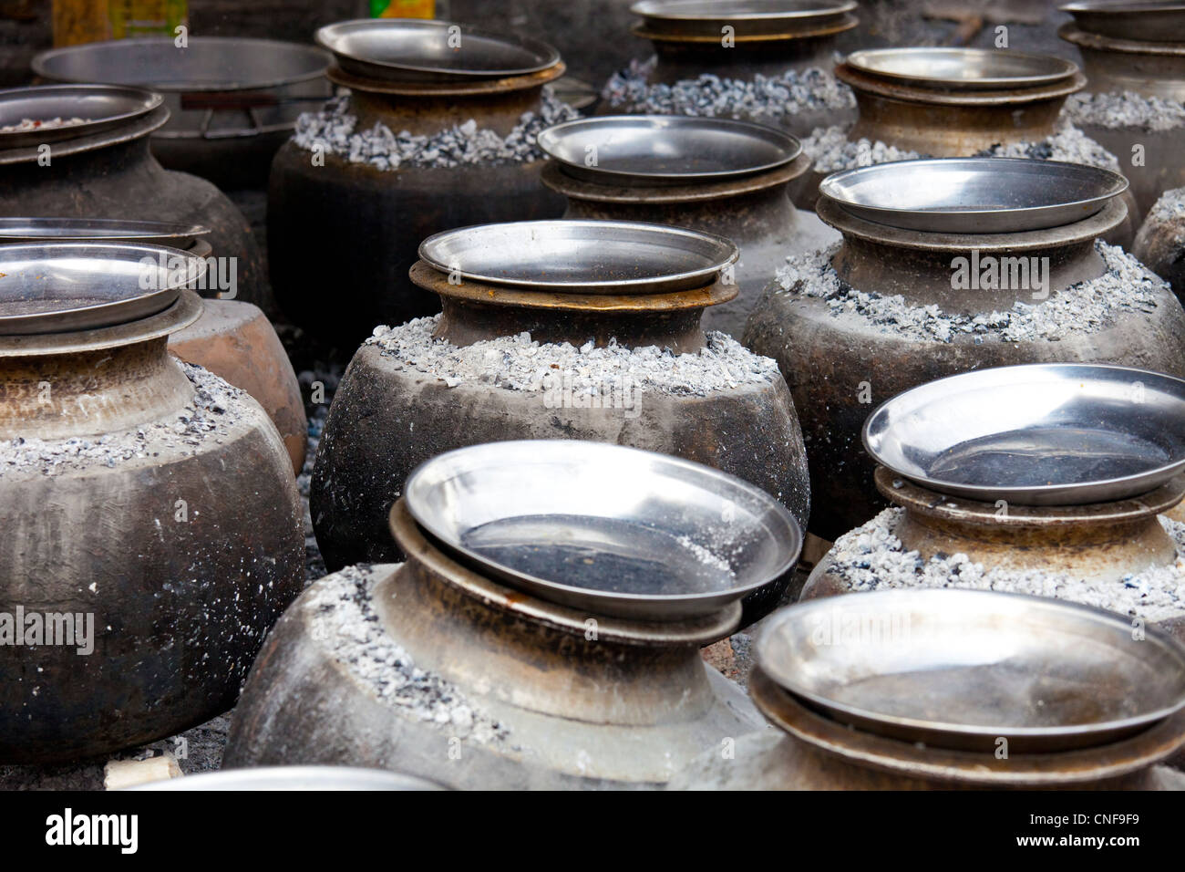 Huge pots full of Biryani in Islamabad, Pakistan Stock Photo - Alamy