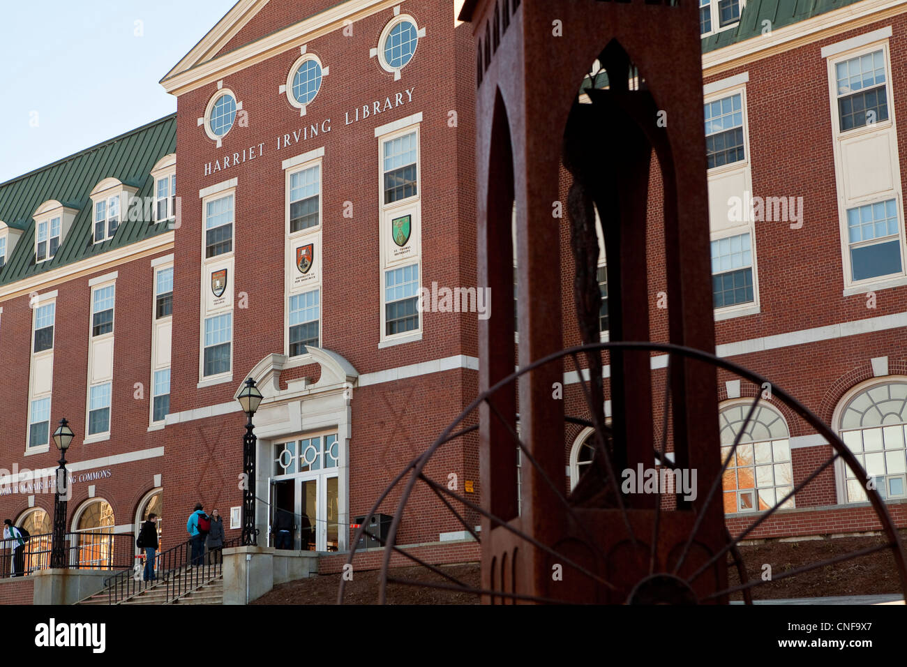 University of New Brunswick (UNB) Harriet Irving Library is pictured in ...