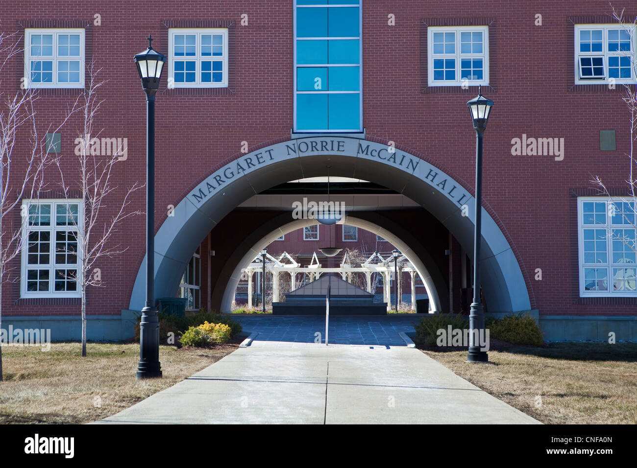 University of New Brunswick (UNB) Margaret Norrie McCain Hall is ...