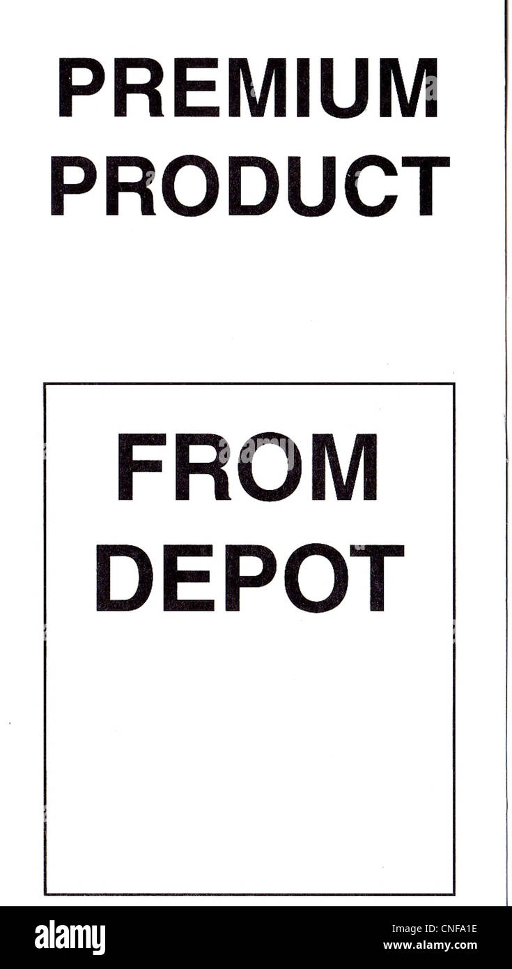 Canada Post uses a variety of tags and labels for Mono's, Flat Tubs ...