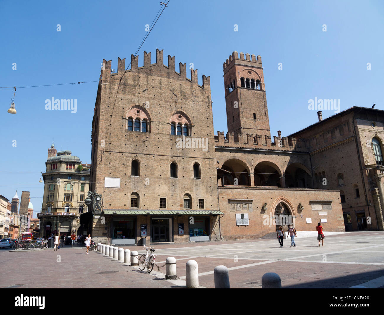 Beautiful Medieval City of Bologna Italy Stock Photo - Alamy