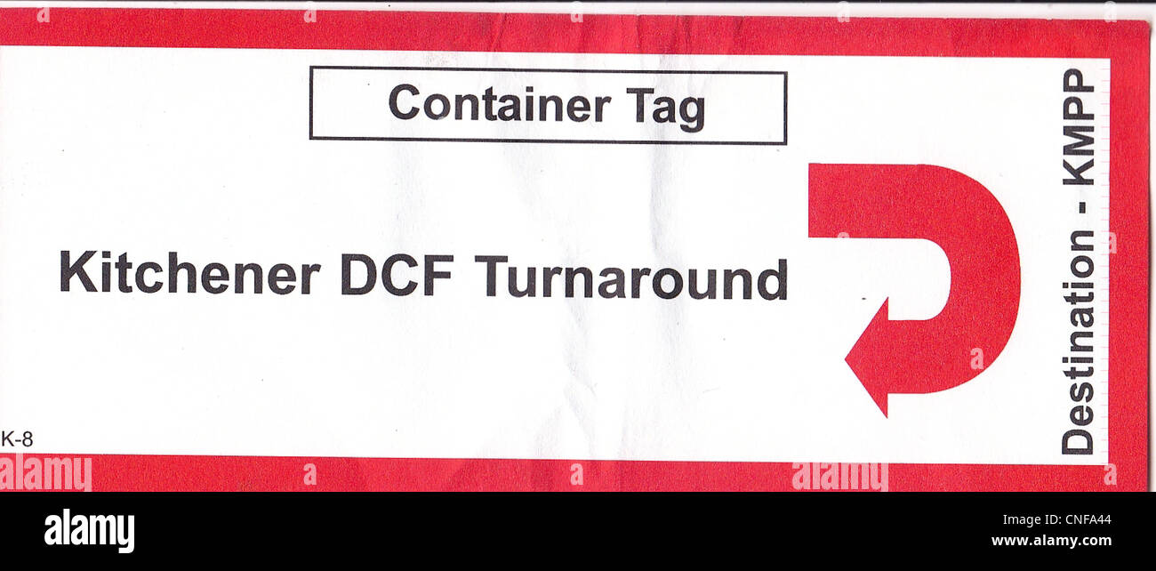 Canada Post tags and labels are essential components of their logistics ...