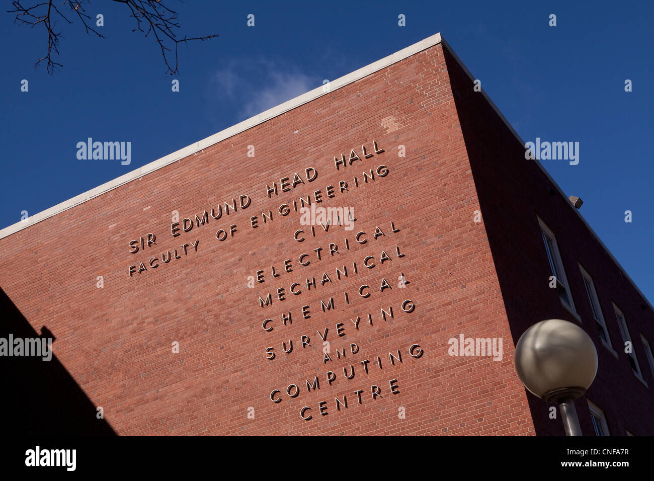 University of New Brunswick (UNB) Sir Edmund Head Hall is pictured in ...