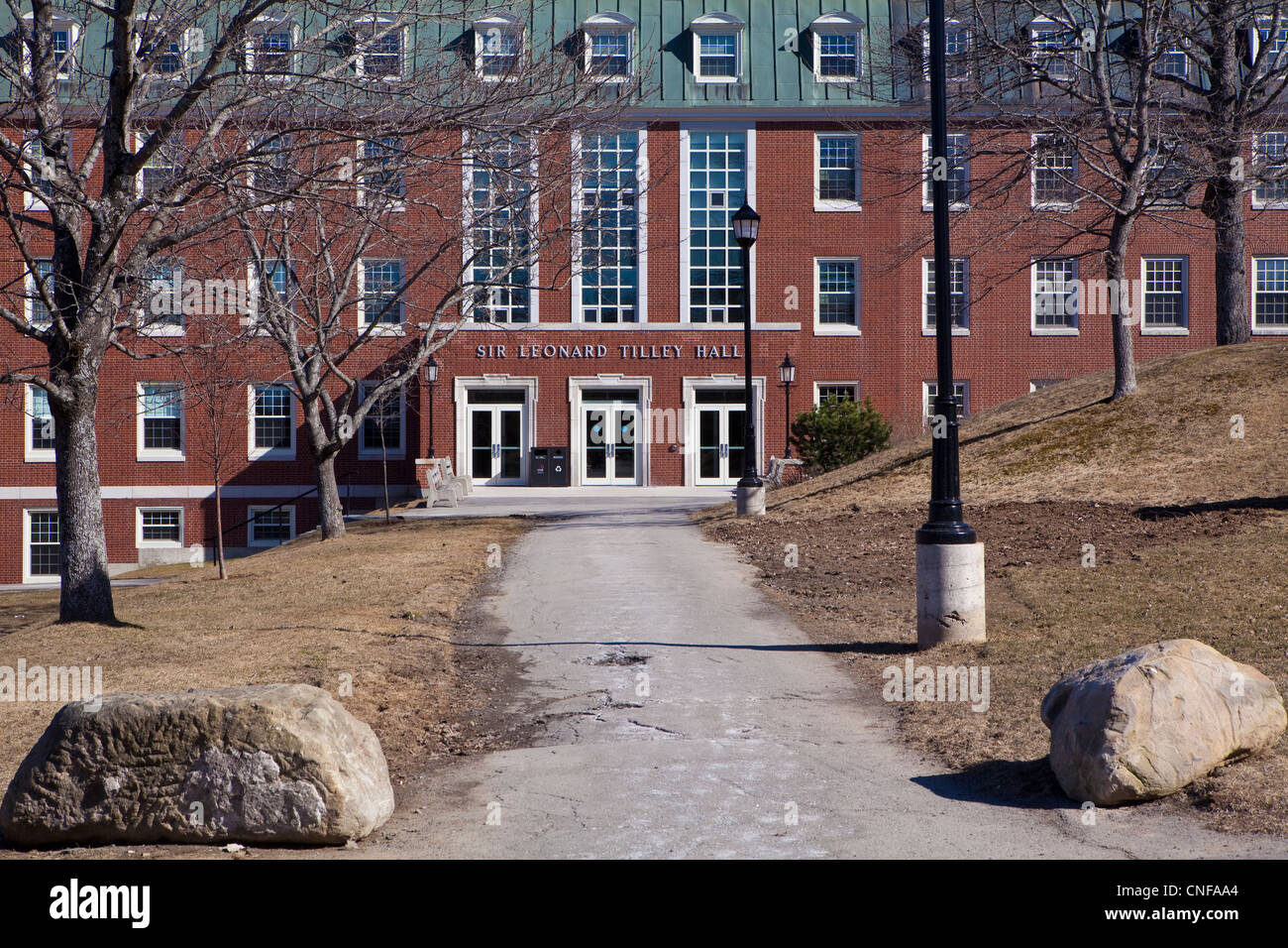 University of New Brunswick (UNB) Sir Leonard Tilley Hall is pictured ...