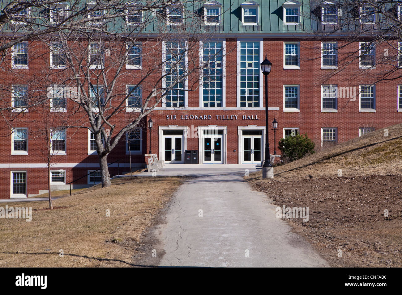University of New Brunswick (UNB) Sir Leonard Tilley Hall is pictured ...