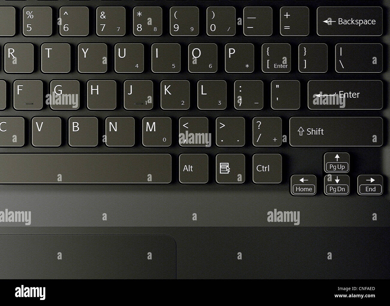 English letter Keyboard Stock Photo - Alamy