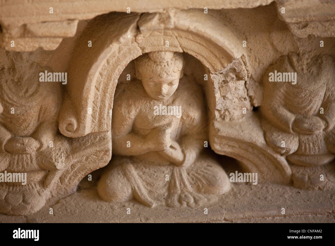 Buddhist ruins, Jaulian Stupa and Monastery, Taxila, Punjab Province ...