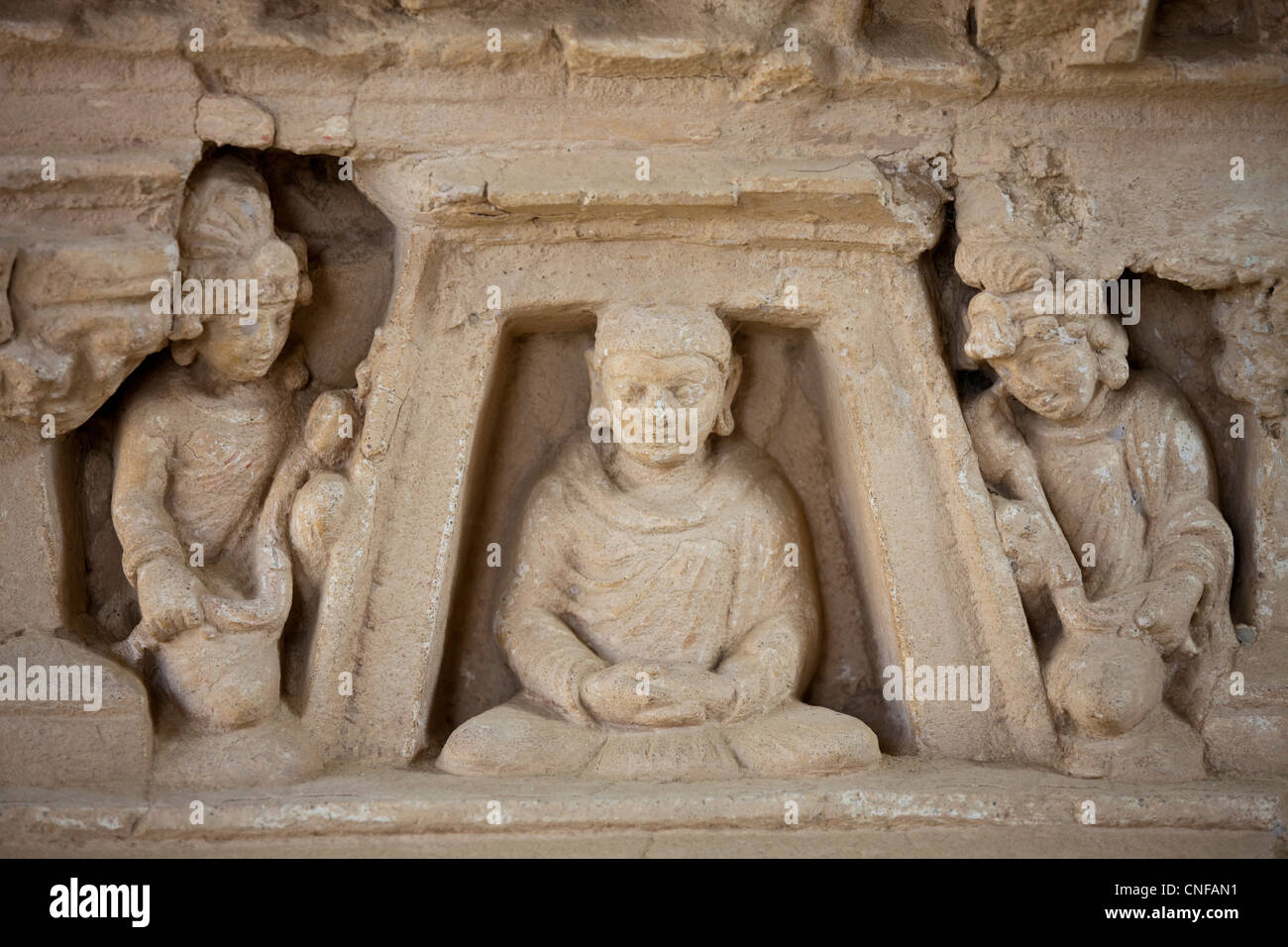 Buddhist statue pakistan hi-res stock photography and images - Alamy
