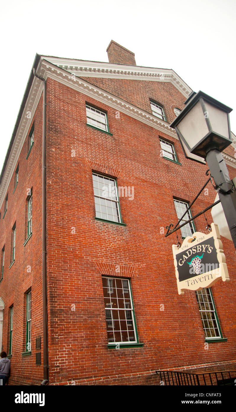 Gadsby's tavern va hi-res stock photography and images - Alamy