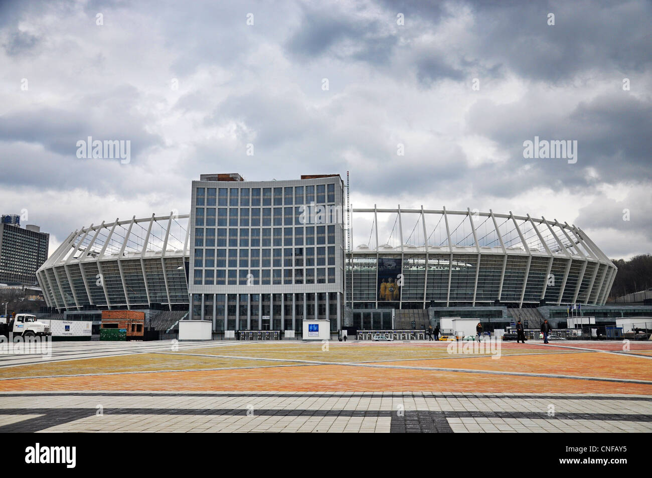KYIV, UKRAINE - MARCH 31: National Olympic stadium in Kyiv (NSC ...