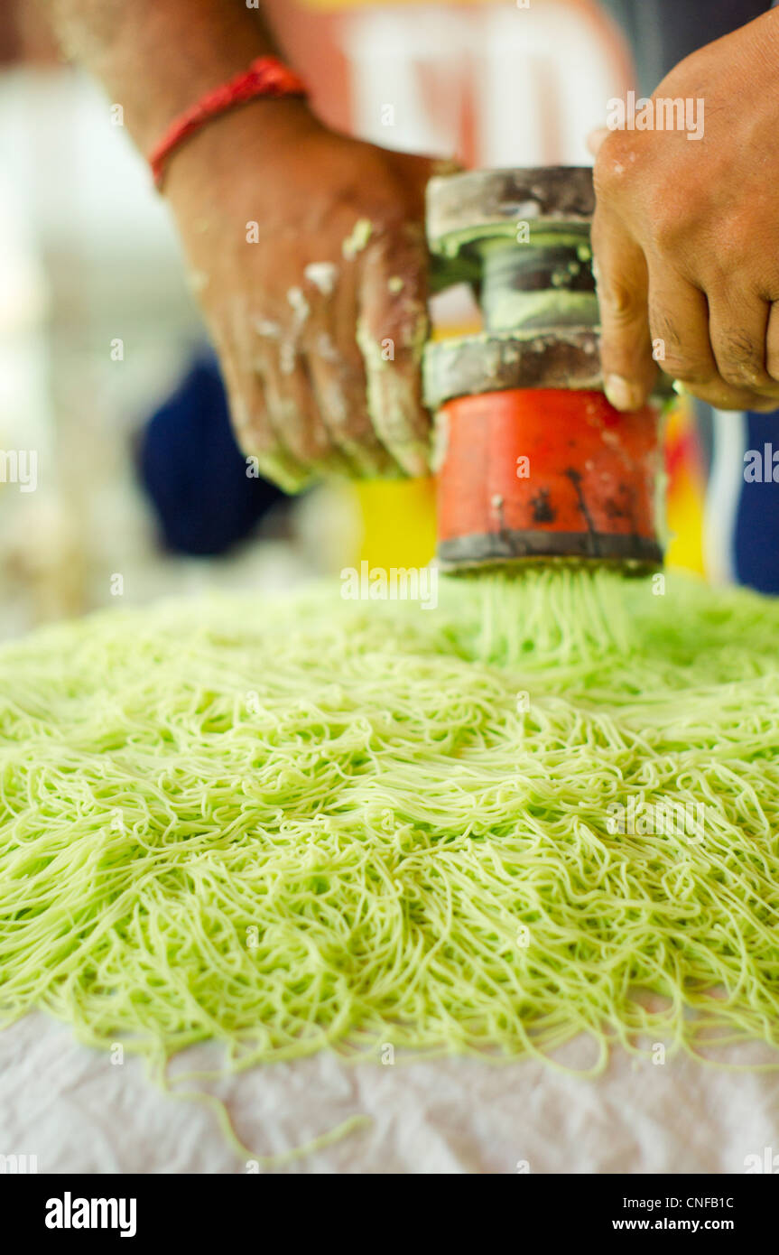 Iddiyappam or putu mayam, is a Tamil dish. It is popular in southern ...