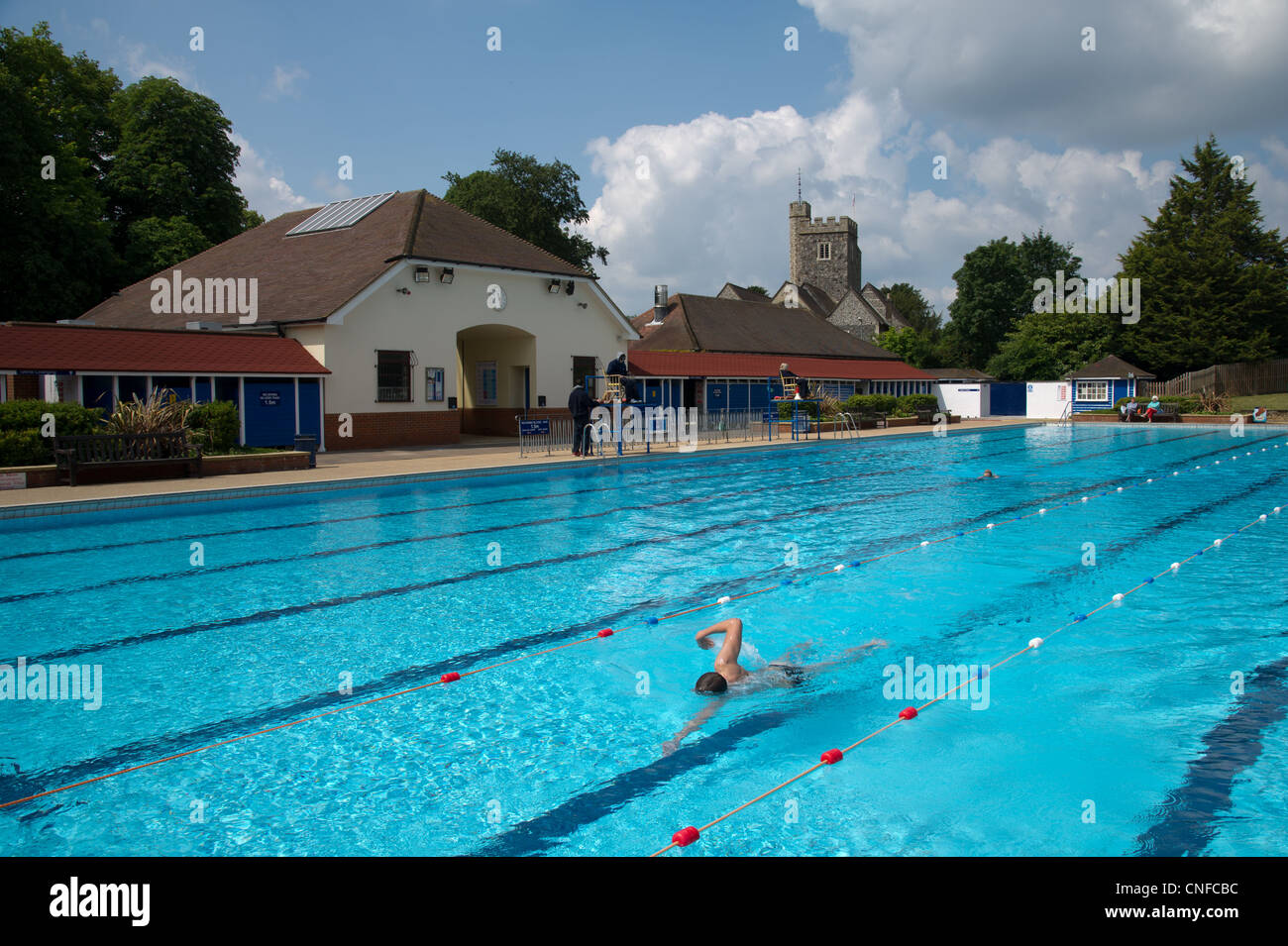Guildford lido hi-res stock photography and images - Alamy