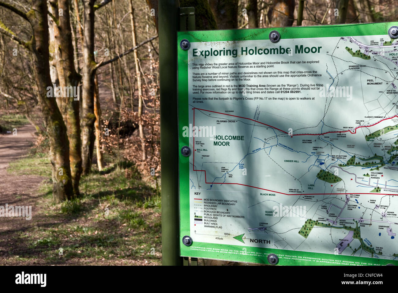 Redisher Wood Local Nature Reserve, Holcombe Moor, Holcombe Brook ...