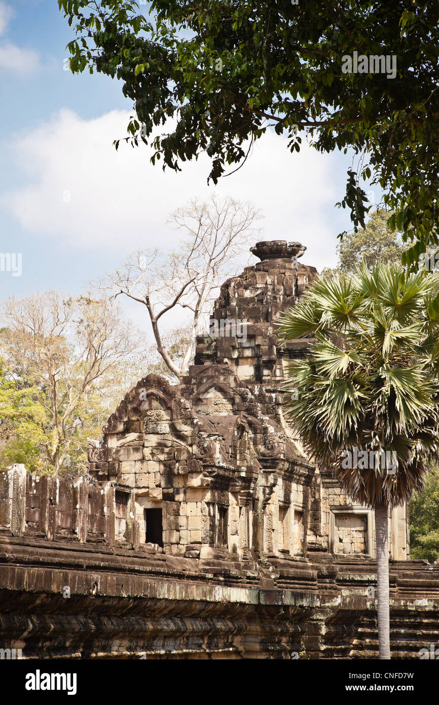 Angkor Bayon Temple Stock Photo - Alamy
