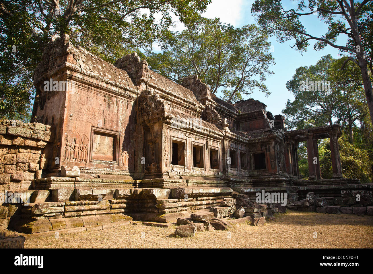 Temple Complex of Angkor Wat Stock Photo - Alamy