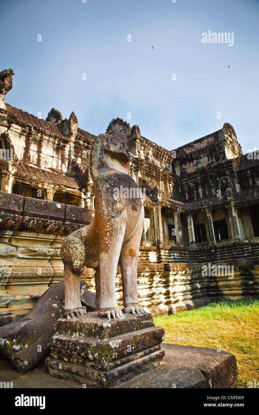 Temple Complex of Angkor Wat Stock Photo - Alamy