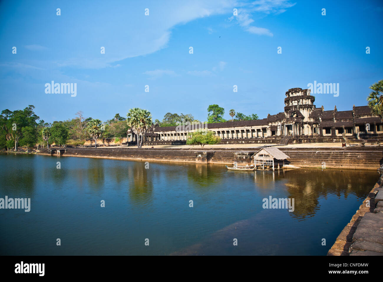 Temple Complex of Angkor Wat Stock Photo - Alamy