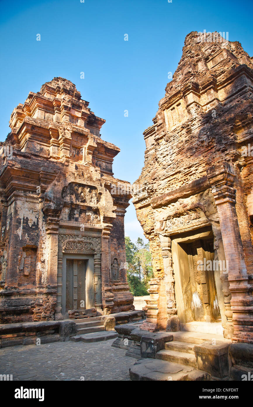 Roluos Group Angkor Temple Stock Photo - Alamy