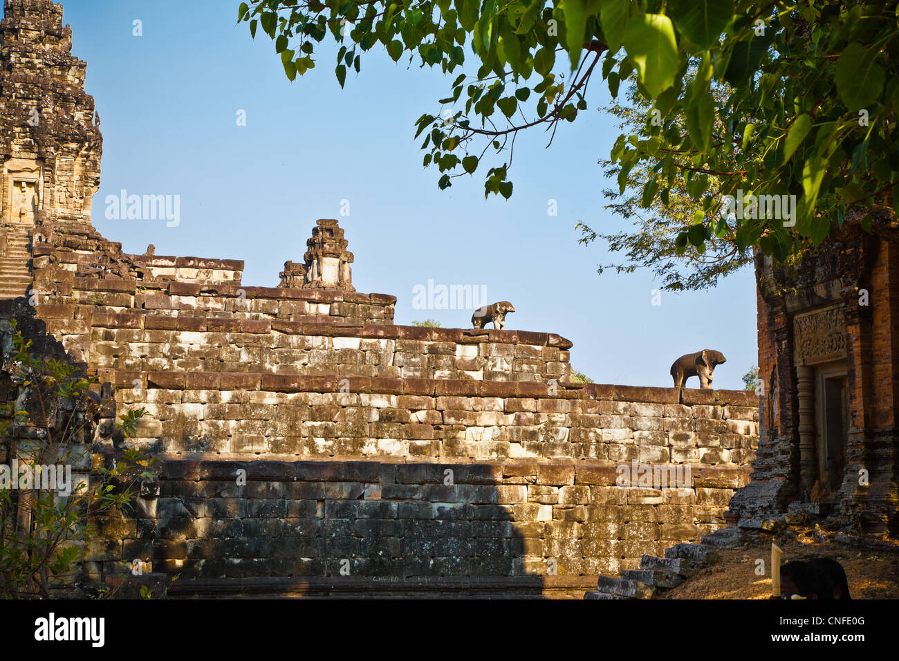 Angkor Bakong Temple Stock Photo - Alamy