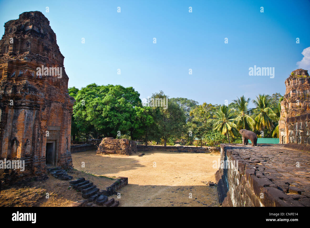 Angkor Bakong Temple Stock Photo - Alamy