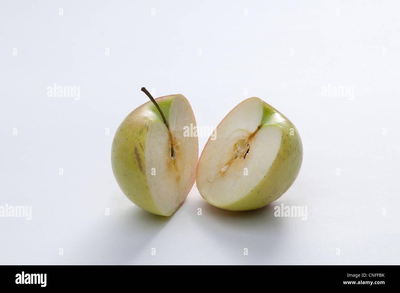 Cut apple hi-res stock photography and images - Alamy