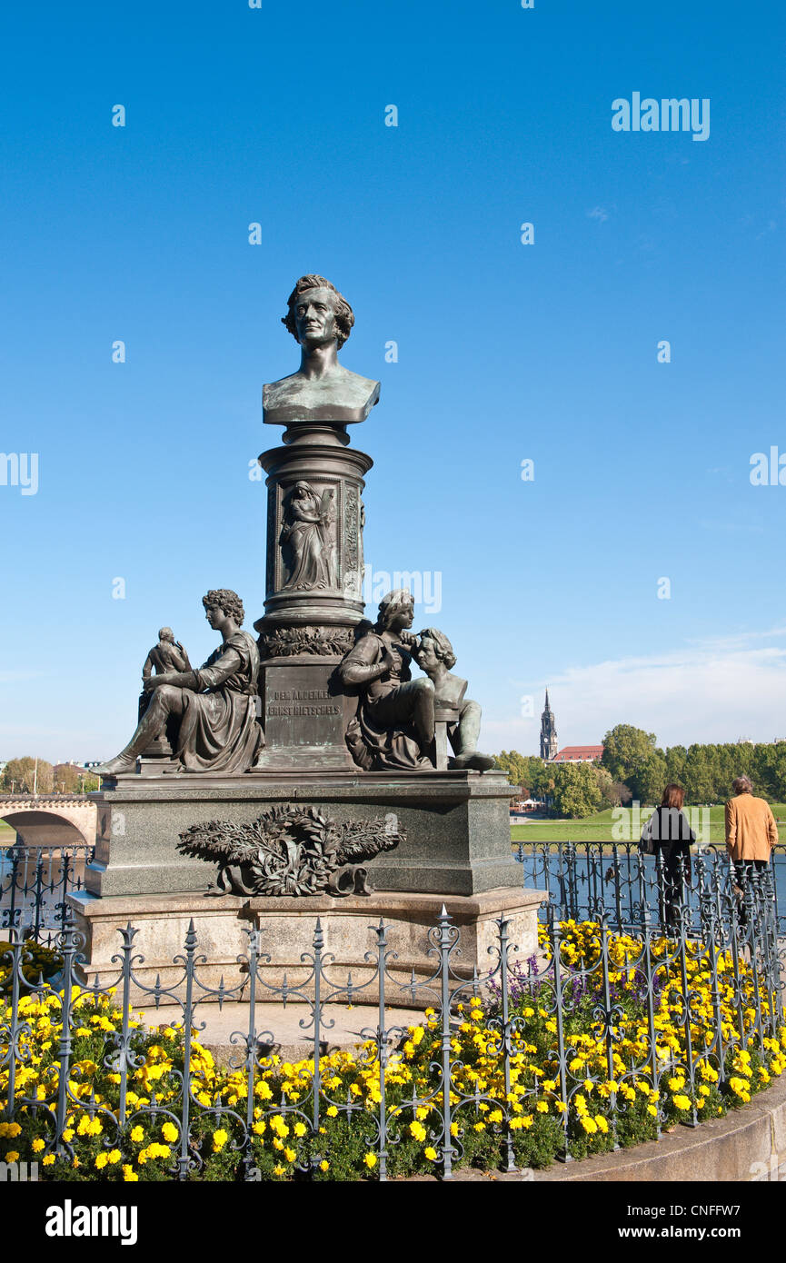 The Bruhl Terrace Dresden, Germany Stock Photo - Alamy