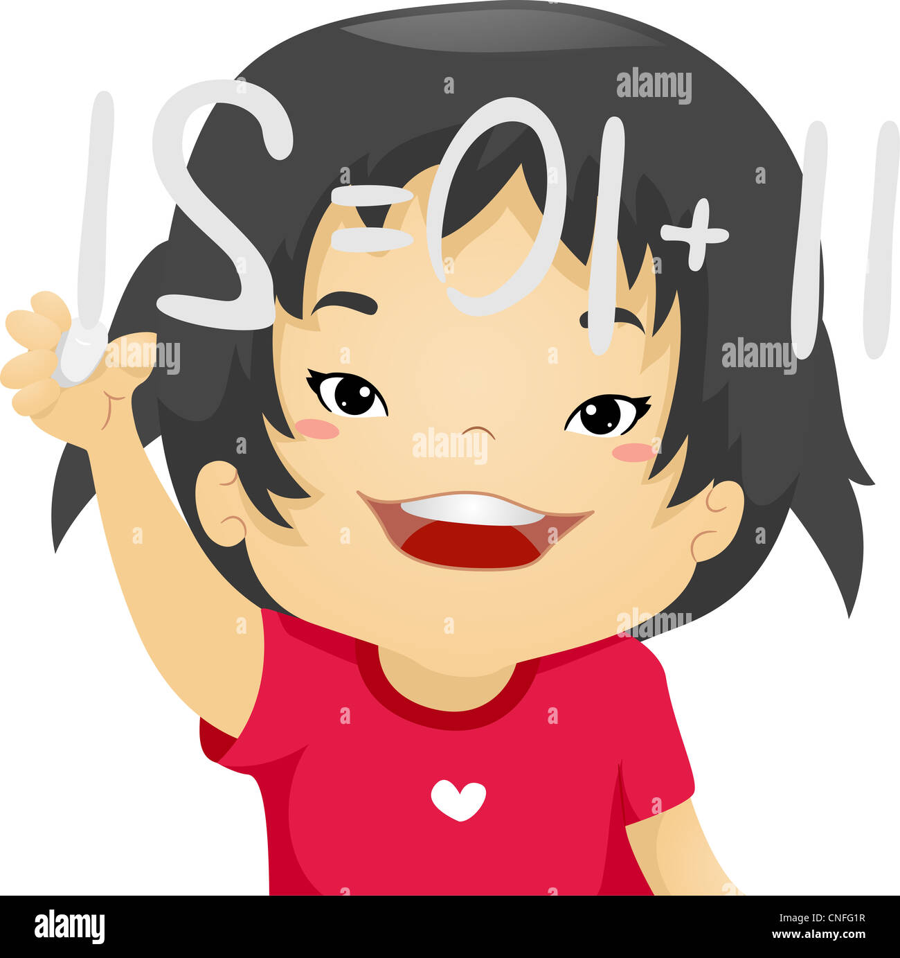 Illustration kid solving math problem hi-res stock photography and ... Illustration kid solving math problem hi-res stock photography and ...