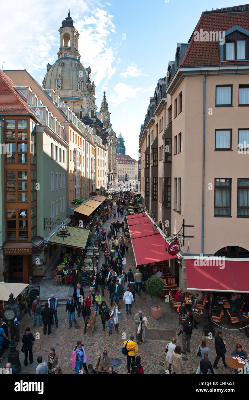 Street scene Dresden, Germany Stock Photo - Alamy