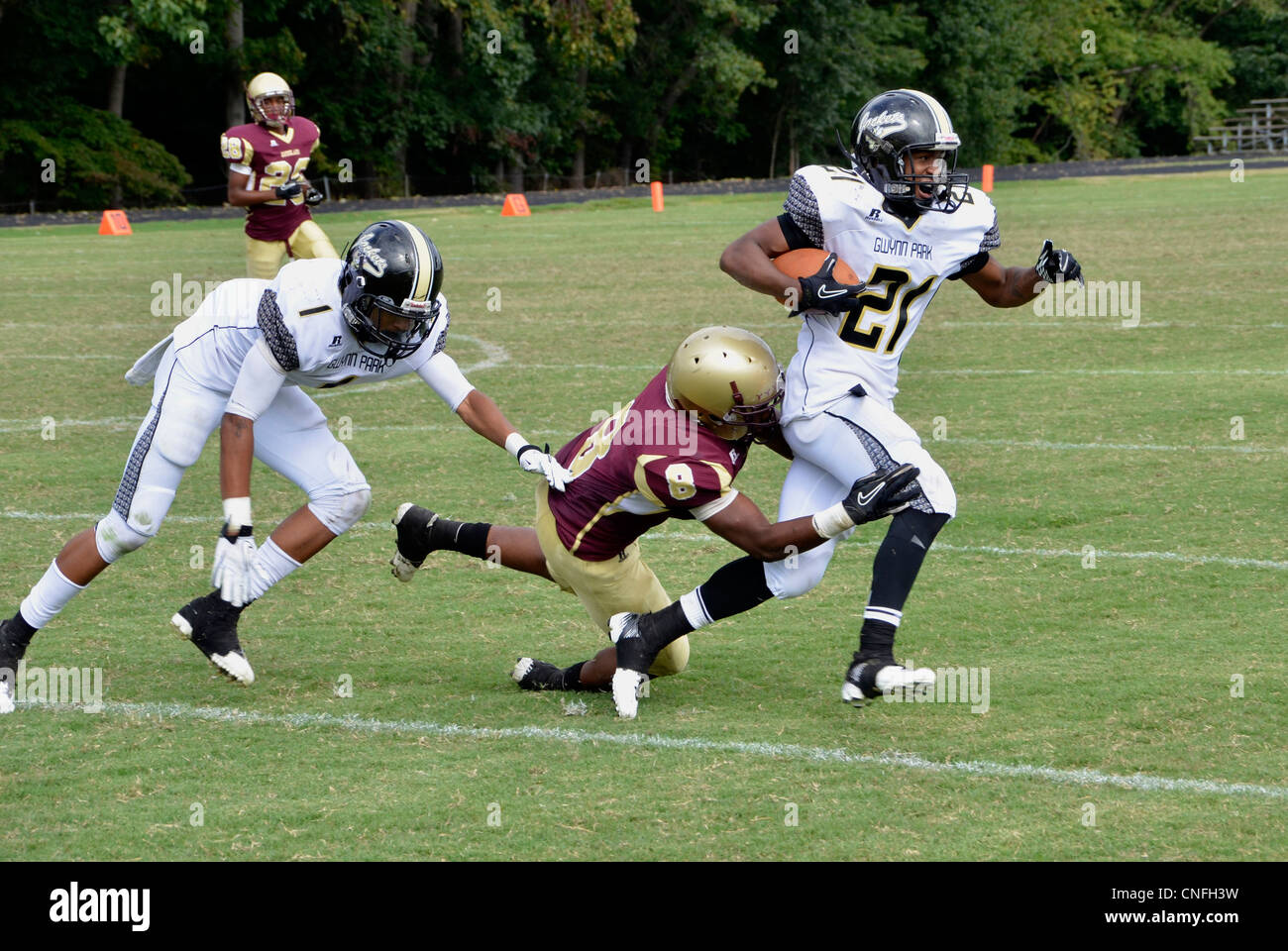 High school football Stock Photo - Alamy