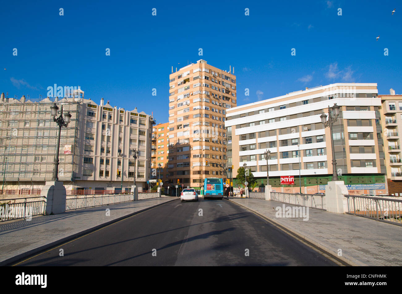 Malaga bridge hi-res stock photography and images - Alamy