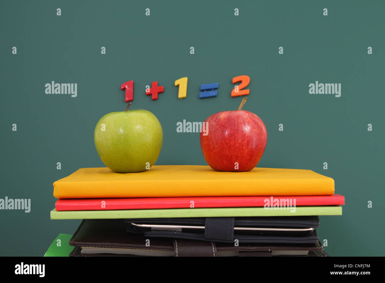 book on table Stock Photo - Alamy