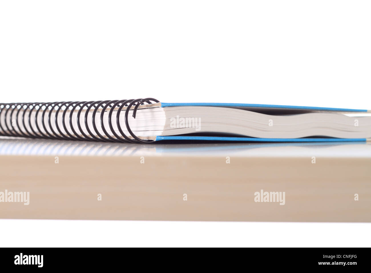 book on table Stock Photo - Alamy