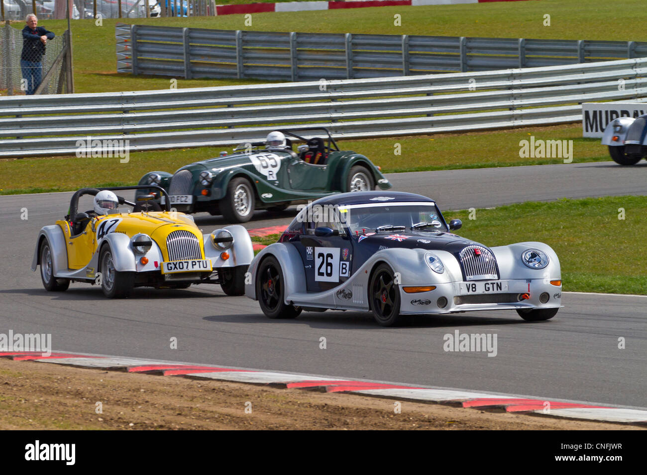 2003 Morgan 8 GTN with driver Greg Parnell during the Aero Racing ...